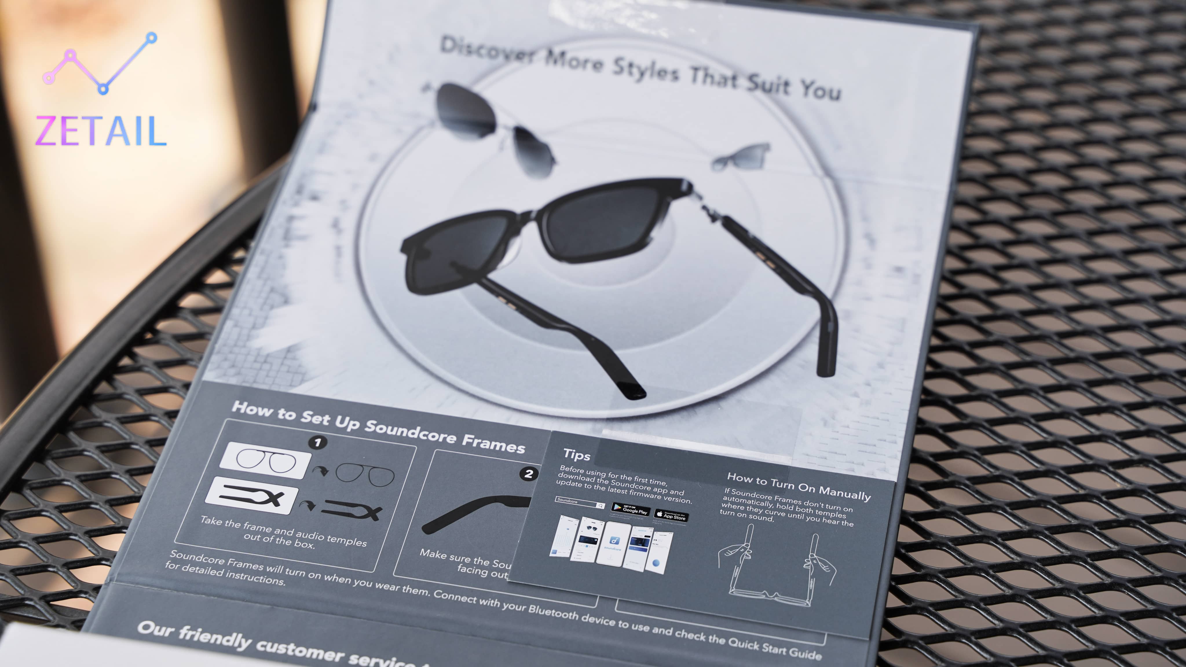soundcore Frames 智慧藍牙音樂眼鏡 開箱評測：「樂」在耳邊，「鏡」在眼前 | ZETAIL 科技心感動